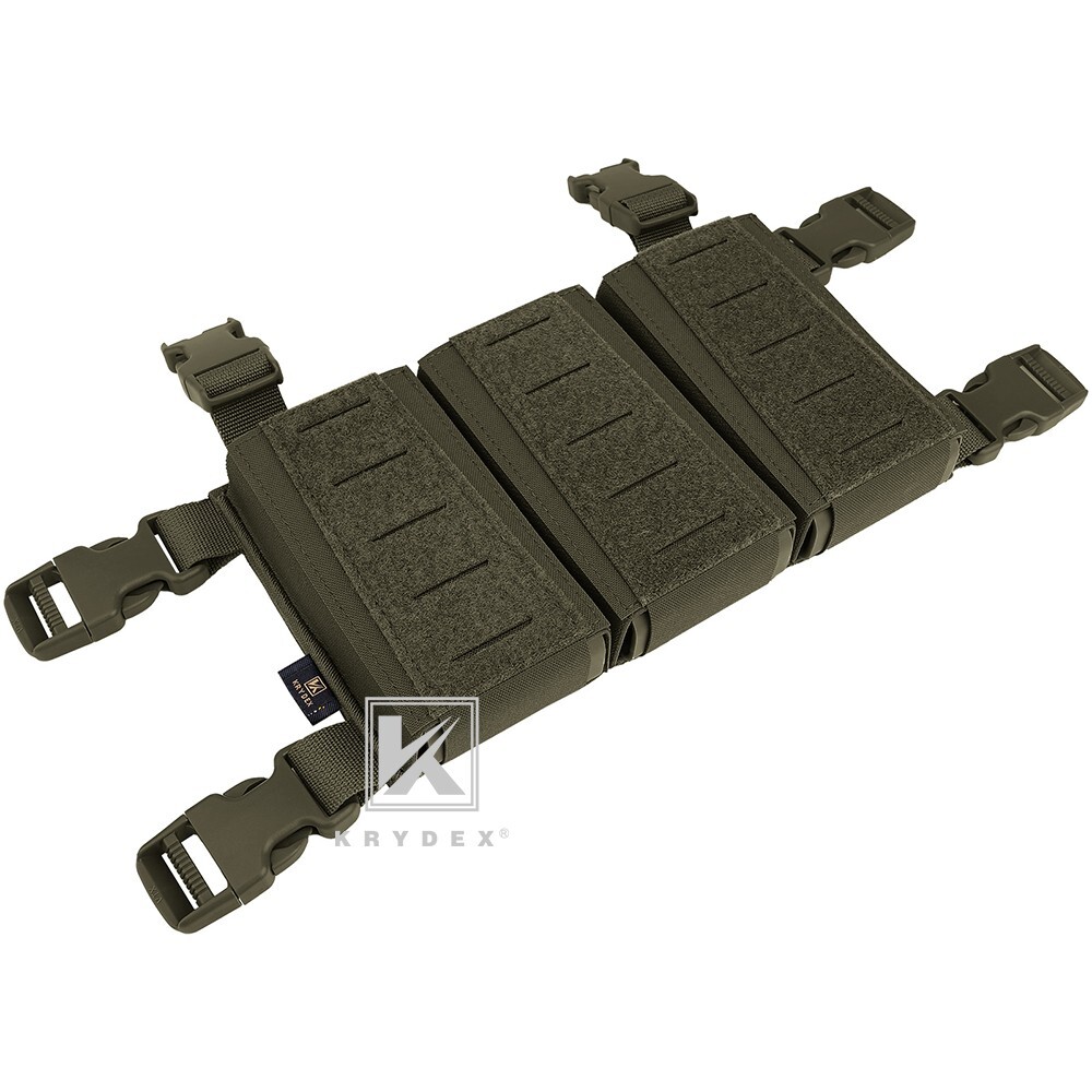 KRYDEX Triple .223 5.56 Magazine Pouch Tactical Placard with Kydex ...