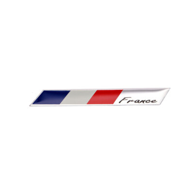 3D French Flag Sticker France Car Logo Auto Emblem Aluminum Badge Decal ...