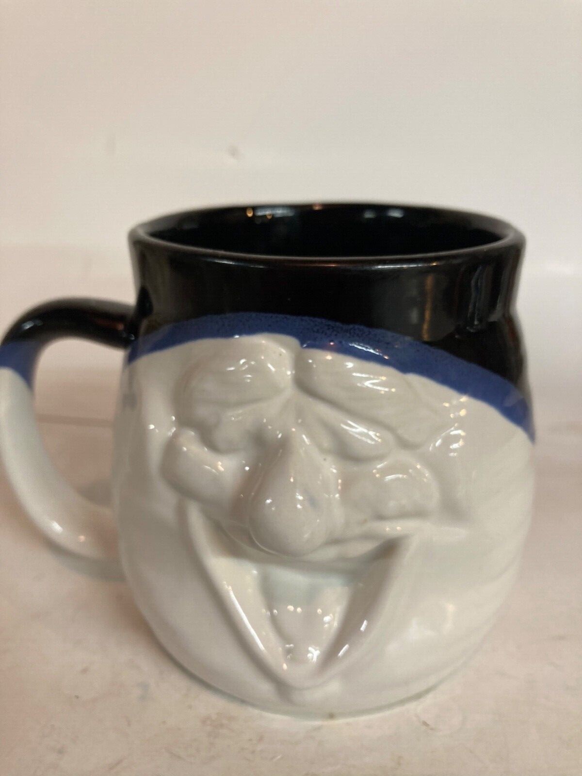 Vintage Funny Face Laughing Mug | eBay