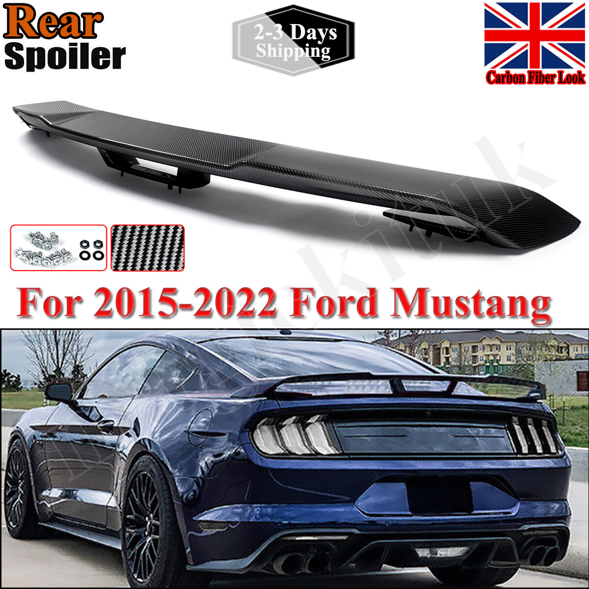 S550 Rear Spoilers Mustang Performance Pack Spoiler To Fit 2015 2020