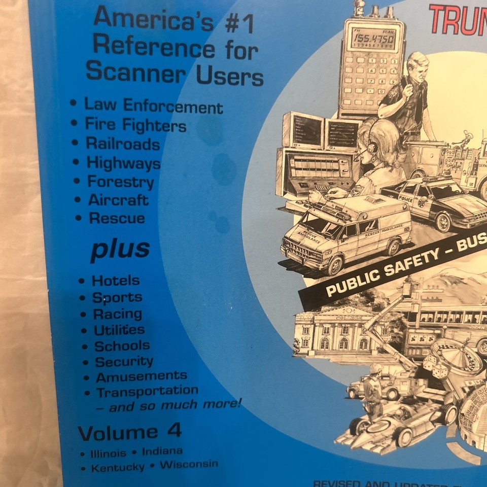 VINTAGE 1999 RADIO SHACK BEYOND POLICE CALL RADIO GUIDE SCANNER ...