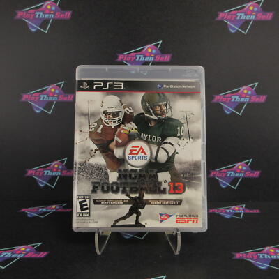 NCAA Football 13 PS3 PlayStation 3 - Complete CIB | eBay