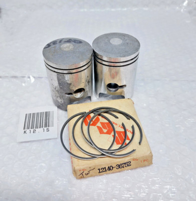 GENUINE SUZUKI GT125 GT 125 PISTON RING SET OS 0.50 NOS JAPAN | eBay