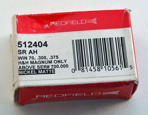 Redfield SR AH Scope Mount Base #512404 Winchester 70 | eBay