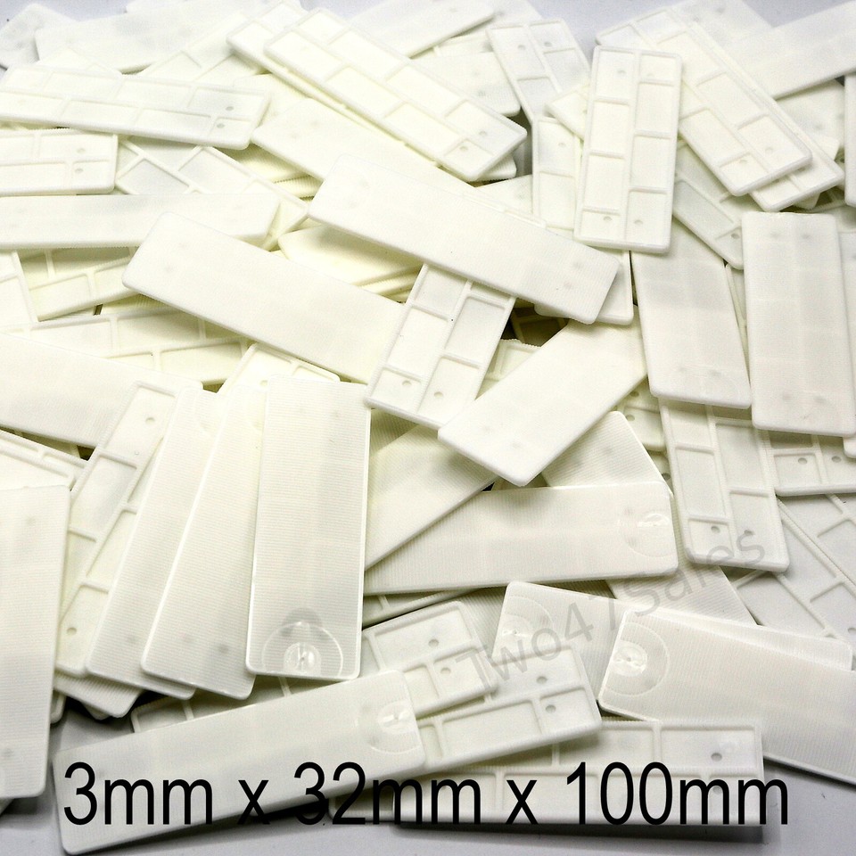 Flat Glazing Packer 32mm plastic mixed Shim window upvc spacer Flooring ...