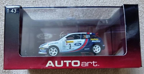Autoart 1/43 Ford Focus Wrc 3 01 Monte Carlo C. Sainz Minicar | eBay
