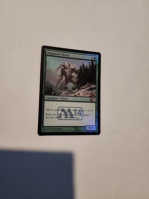 Magic the Gathering MTG M14 Prerelease Promo MEGANTIC SLIVER Foil | eBay