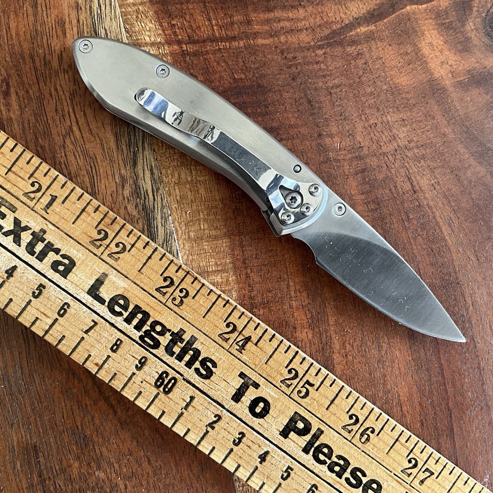 Buck 327 Nobleman Folding Knife Titanium Nitride Coated | eBay