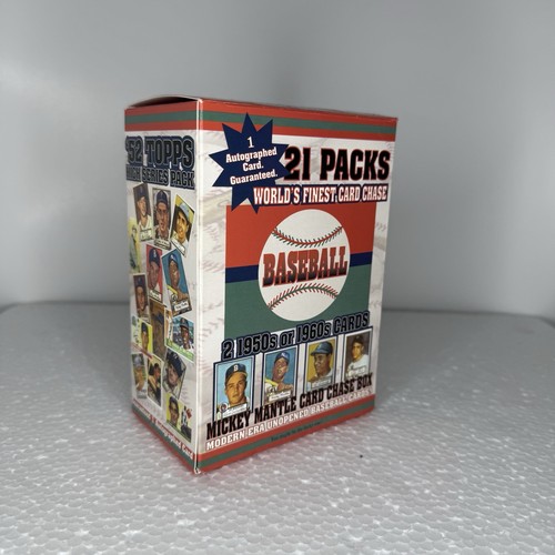 1952 Unopened Card Chase Box-21 Pack | eBay