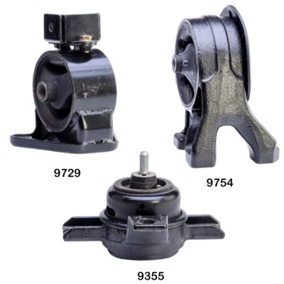 Engine Motor Mounts Set of 3Pcs for Hyundai Santa Fe, Kia Sorento 2.4L ...