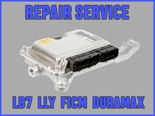 CHEVY GM LB7 LLY 01-04 DURAMAX FUEL INJECTION MODULE FICM 6.6L REPAIR ...