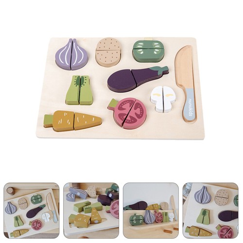 Early Learning Education Toys Cuttable Fruit Toy Child Wood Fruits ...