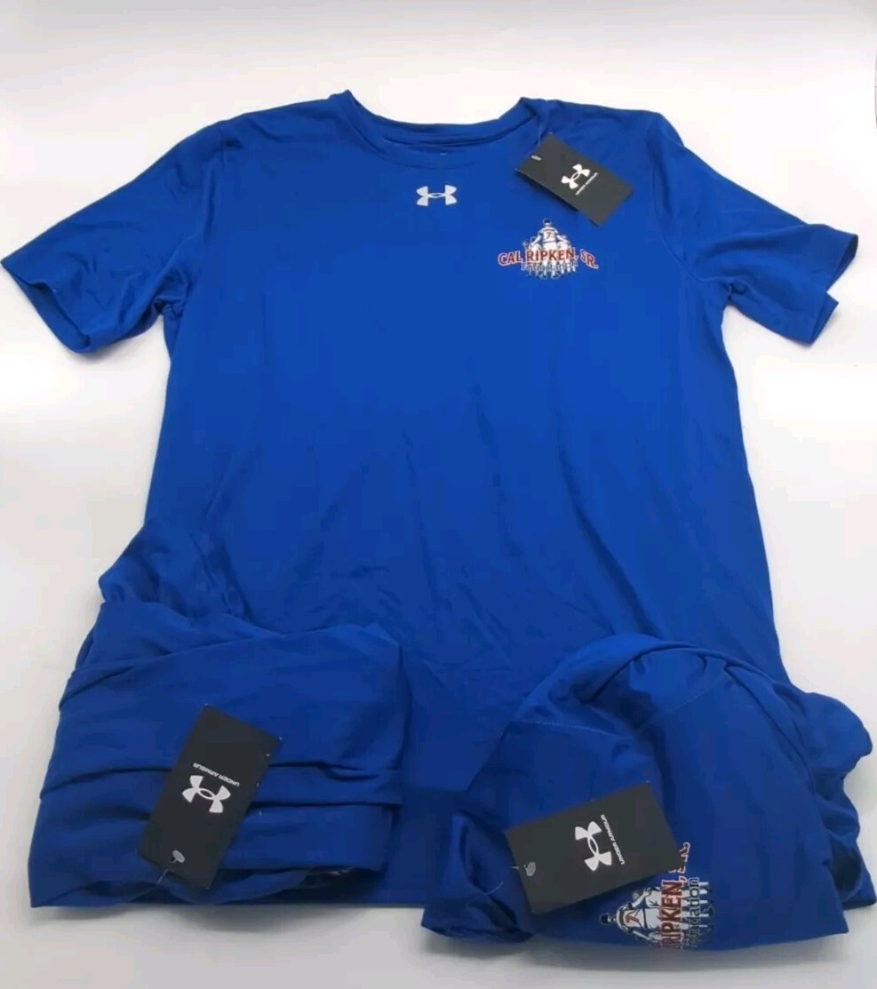 NEW Lot Of 3 Under Armour Cal Ripken SR Foundation Youth XL Niagara ...