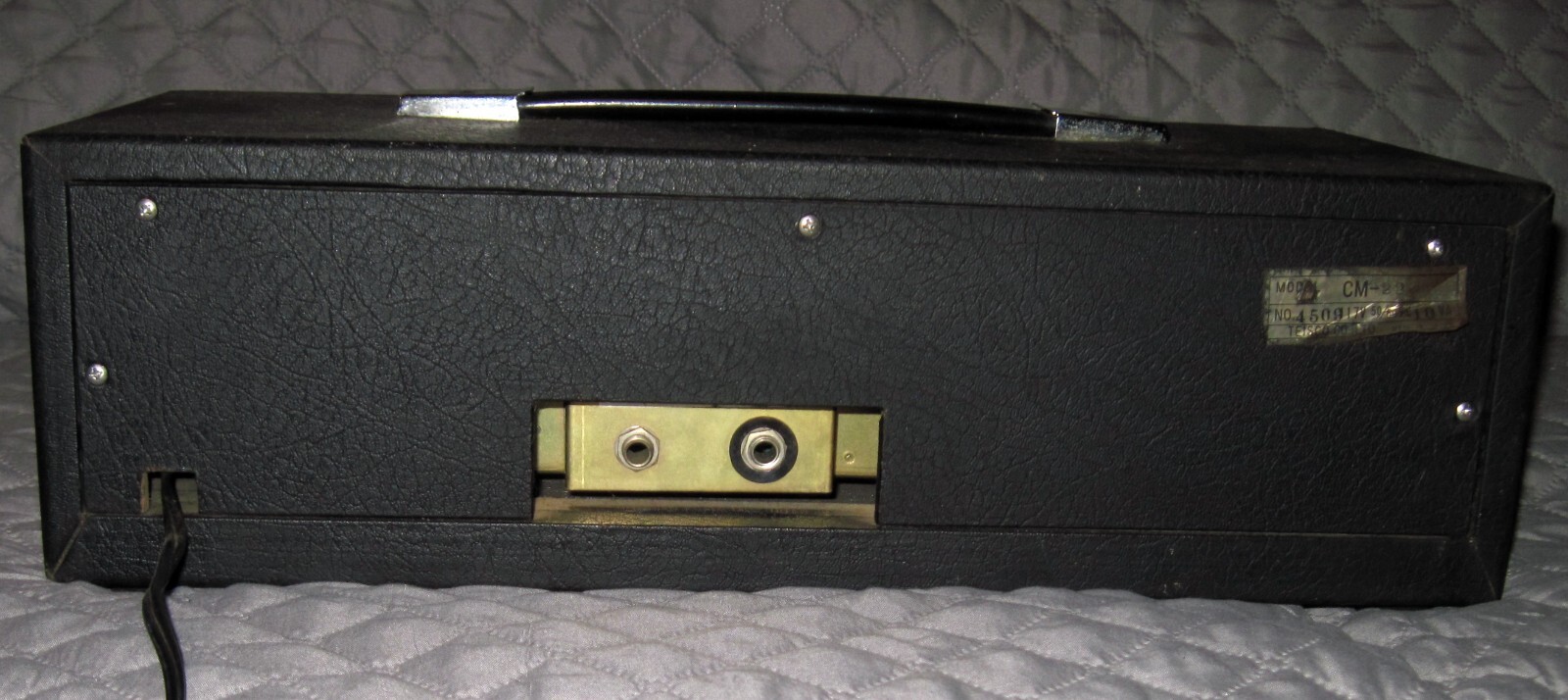 Vintage Teisco Checkmate 22 CM-22 Solid State Guitar Amp Head Amplifier ...
