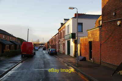 Photo 6x4 Andrew Street Side street off Ribbleton Lane with distant ...
