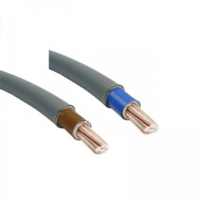 6181Y Meter Tails Cable Blue or Brown Double Insulated Per Metre 10mm ...