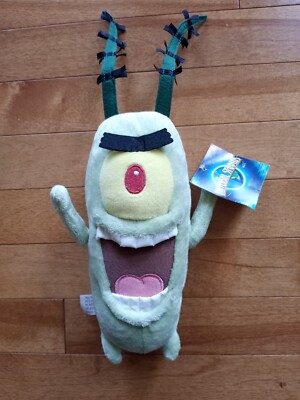 Sponge Bob Plankton Plush Doll Universal Studios RARETags | eBay