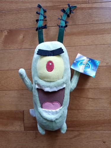 Sponge Bob Plankton Plush Doll Universal Studios RARETags | eBay