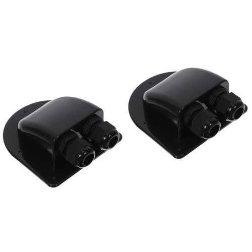 Set of 2 Photovoltaic Junction Box Cable Entry Gland Waterproof Pass ...