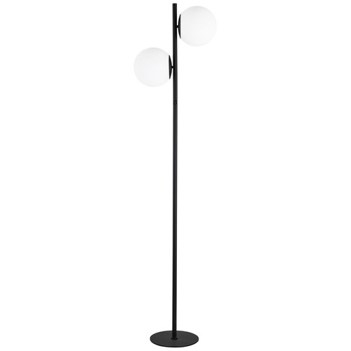 Dainolite FOL-662F Folgar 2 Light 67" Tall Accent Floor Lamp - Black ...