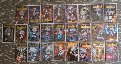 Lady Death 1994 #1 2016 - 2025 Premiere #1- 21 Hellageddon La Muerta ...