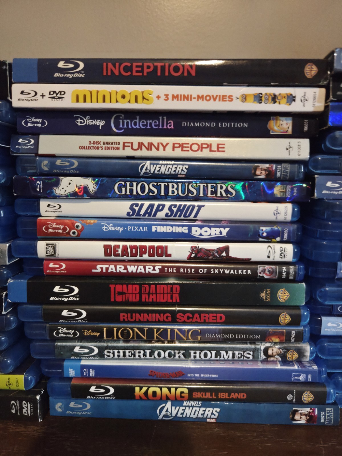Lot Of 50 Blu Ray DVDs All Genres Some With Slip Cover | eBay