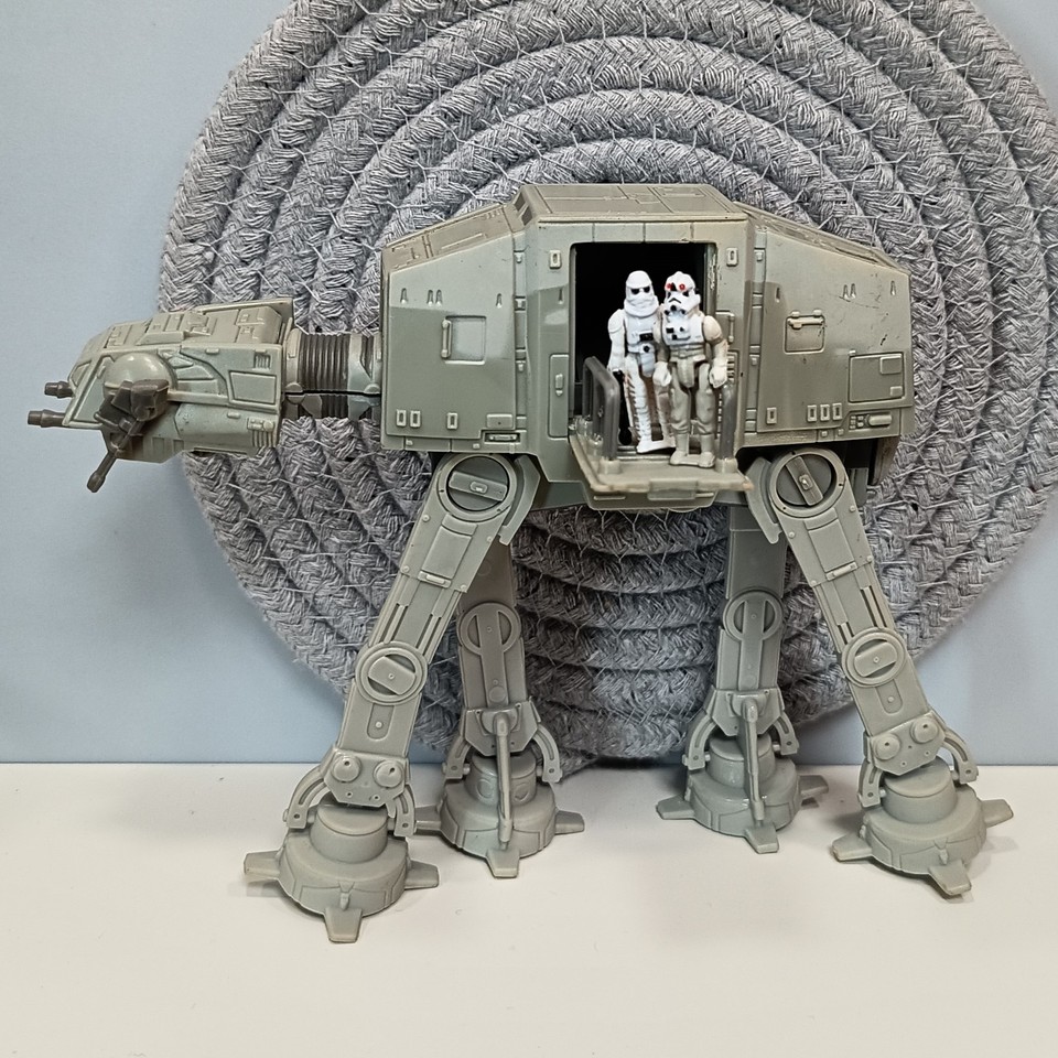 Star Wars Micro Machines Action Fleet AT-AT Walker w Stormtrooper ...