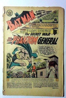 Detective Comics #343 (1965) DC Coverless Batman Elongated Man Robin ...