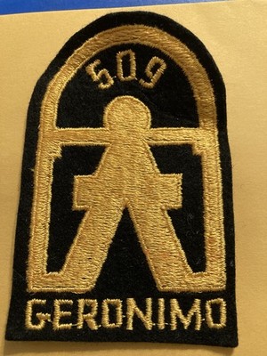 509TH AIRBORNE “GERONIMO” PATCH-VINTAGE | eBay