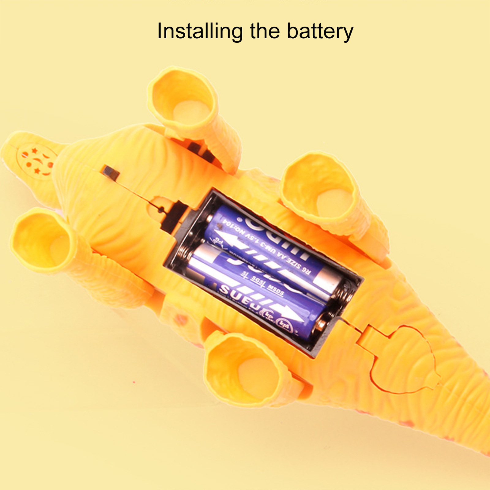 1 Set Electric Dinosaur Toy Lay Eggs Ornament Cartoon Simulation ...