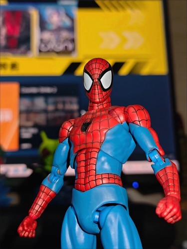 CT Mafex 185 Spider-Man 6" Action Figure - High-Quality Movable ...