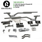 NEW YUE LCG Sporty RC Crawler Chassis Full Kit Capra Axles Driver Shaft ...