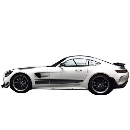 FOR Mercedes Benz 2015-2021 AMG GT C190 R190 Racing Stripe Side Skirt ...
