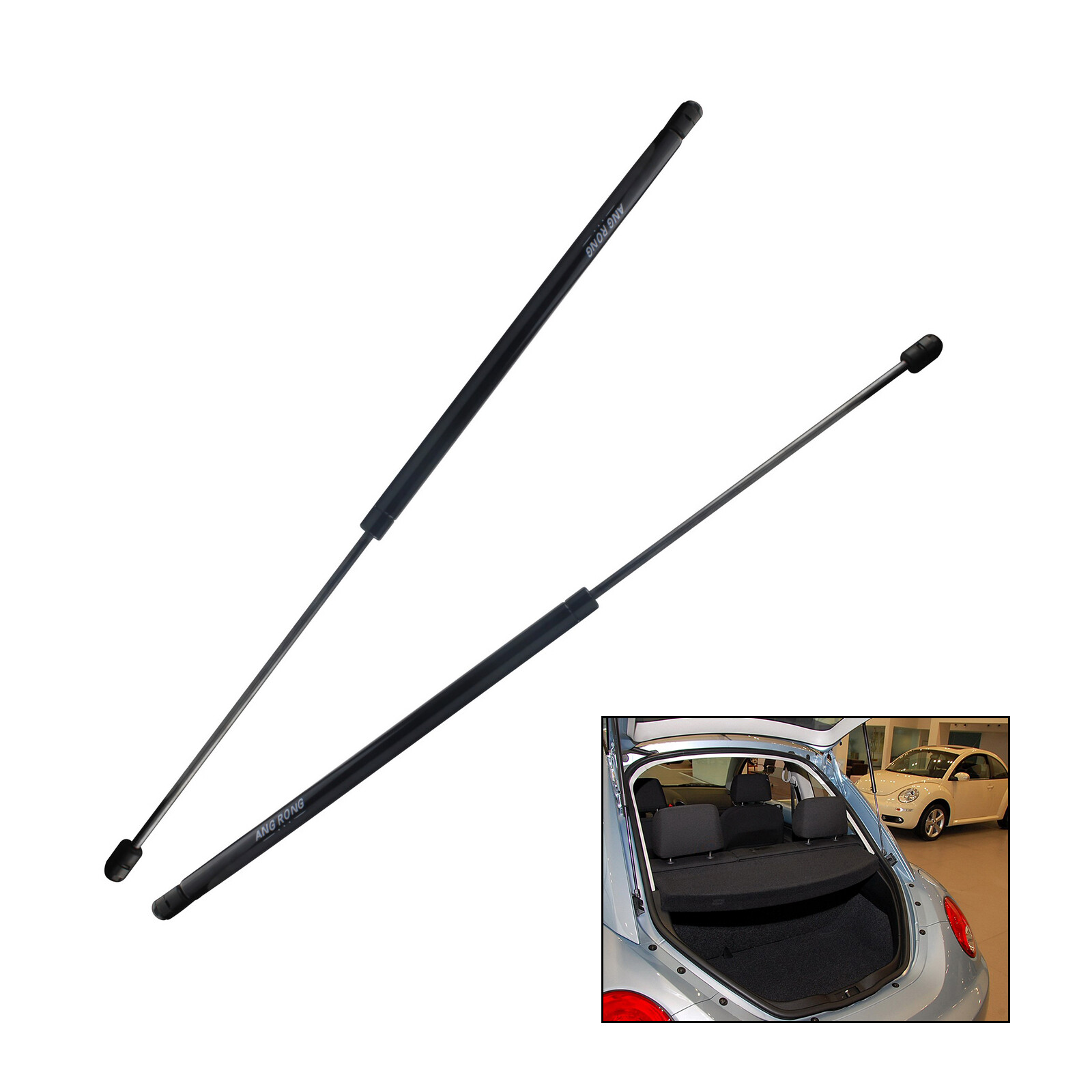 2x Rear Tailgate Boot Trunk Gas Support Struts for VW Beetle Hatchback ...