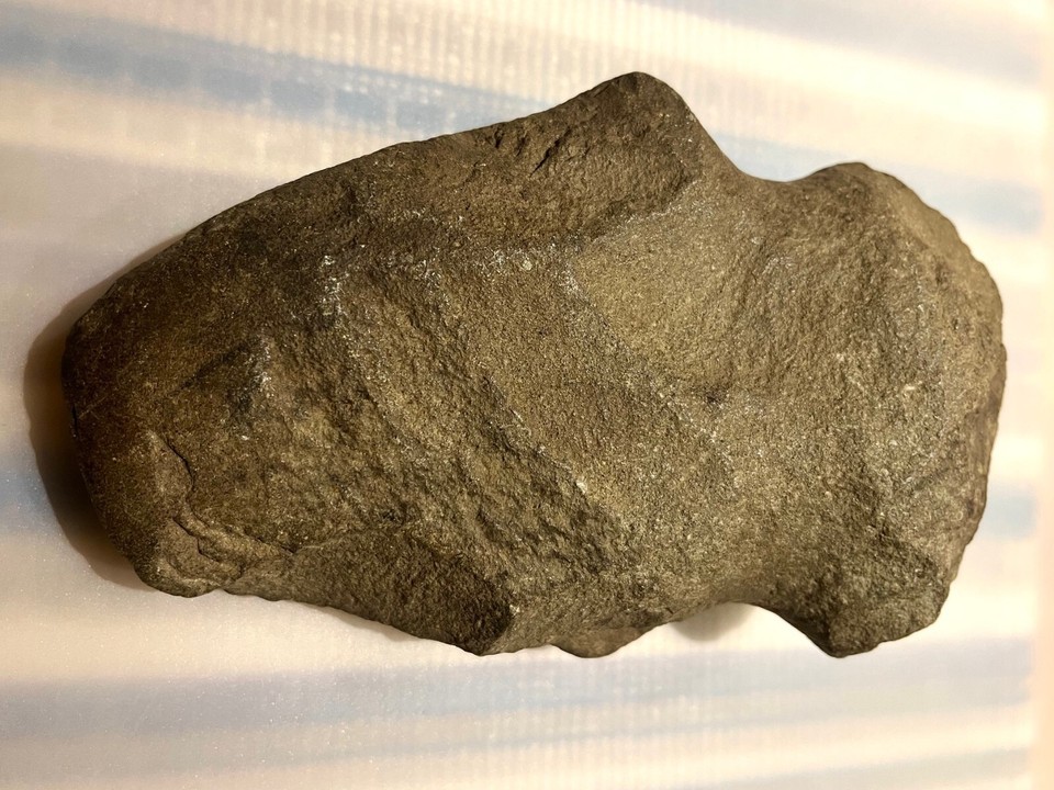 Primitive Native American Indian Stone Grooved Axe Head 7"x 4" from ...