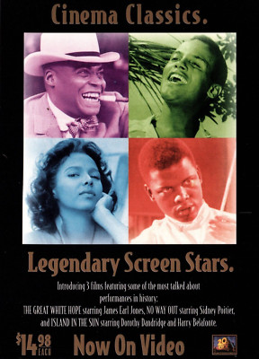 Vintage CINEMA CLASSICS Now On Video Tower Records Advertising Postcard ...