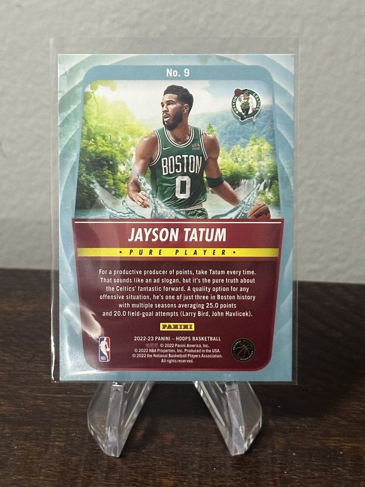 2022-23 Panini NBA Hoops - Pure Players #9 Jayson Tatum | eBay