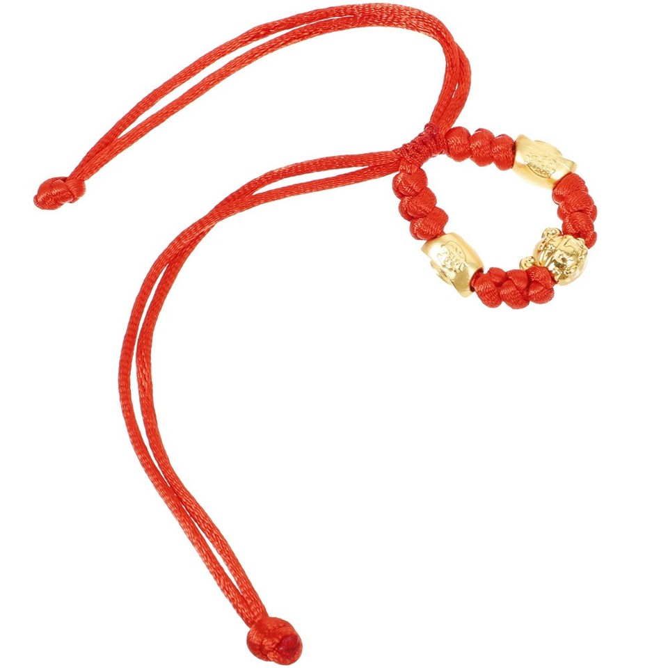 Red String Bracelet Jewelry Rope Chinese Beaded Bracelets Rat Sign ...