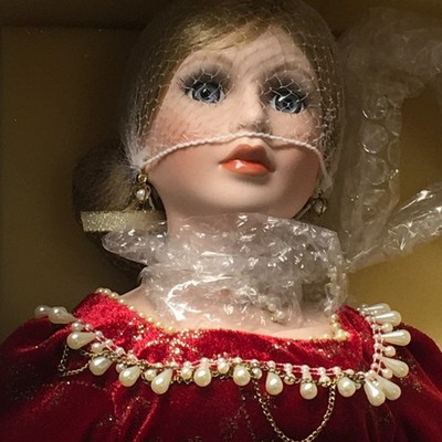 Alberon Porcelain Doll Queen Jane Seymour Rare | eBay UK