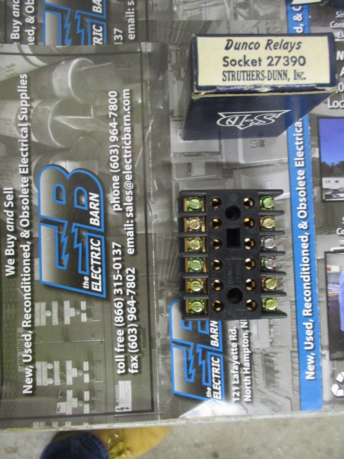DUNCO RELAYS SOCKET 27390- NEW | eBay