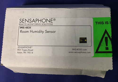 SENSAPHONE IMS-4820 Room Humidity Sensor | eBay