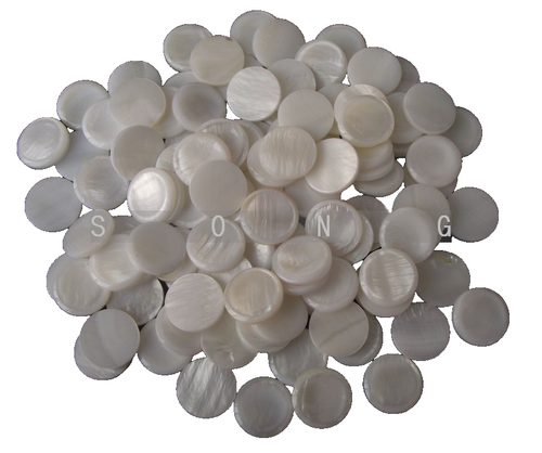 50 pcs trumpet finger buttons pearl set real pearl / seashell | eBay
