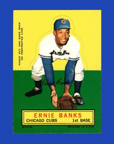 1964 Topps Stand Ups Set-Break Ernie Banks EX-EXMINT *GMCARDS* | eBay