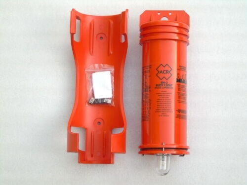 NEW ACR ELECTRONICS BUOY SM-2 STROBING CREW OVERBOARD MARKER LIGHT USCG ...