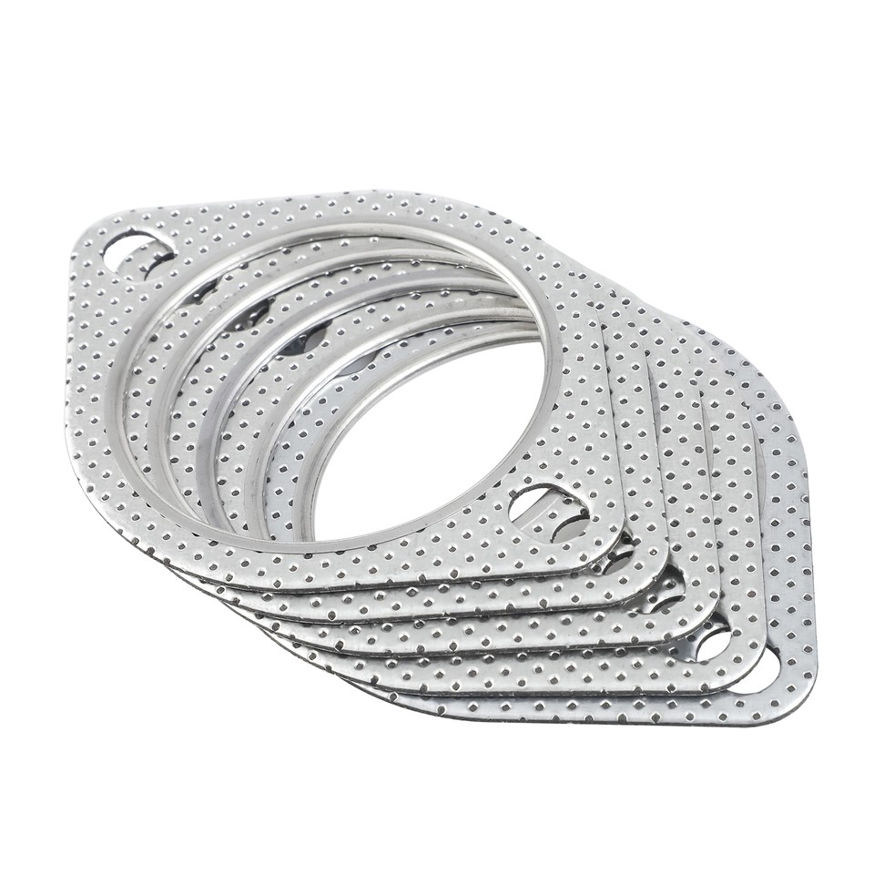 3 Inch Exhaust Gasket 2-Bolt 78mm Flange High Temperature Gasket Fire ...