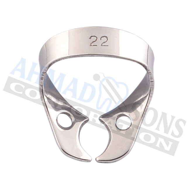 100 PCS Dental Rubber Dam Clamps Endodontics Ivory Retractors Premolar ...