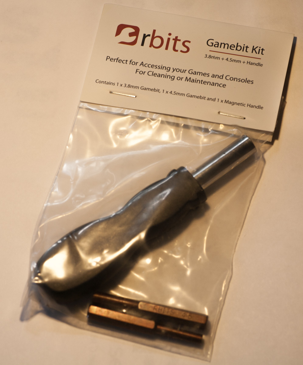 Gamebit Screwdriver set RBITS - one 3.8mm Gamebit, one 4.5mm Gamebit ...