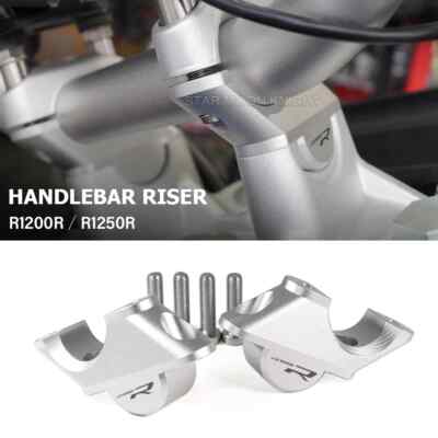For BMW R 1250 LC 2019- R1200R LC CNC Handlebar Riser Heightening Clamp ...