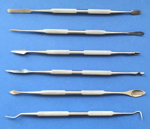 Modellier Werkzeug Mini Spachtel Formen Modellbau Ton Wachs Gips Töpfer ...