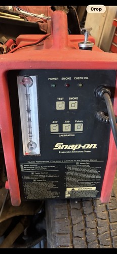 Snap On Evap Tester Smoke Machine Complete Works Great | eBay